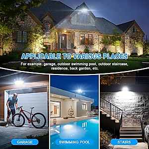 SKYWORLD LED Barn Light, 100W 10000LM Dusk to Dawn Outdoor Lights with Mounting Arm, Adjustable Photocell, IP66 Waterproof Outside Security Lighting for Yard Garage Warehouse Area Street Light