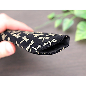 Matsumi Craft Fan Holder, 9.3 inches (23.5 cm), Inden Style Family Crest