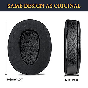 SOULWIT Cooling-Gel Replacement Earpads for Sony WH-CH700N (WHCH700N) & MDR-ZX780 (ZX780DC)/MDR-ZX770 (ZX770BN ZX770BT), Ear Pads Cushions for MDR-10R (10RNC 10RBT) Over-Ear Headphones