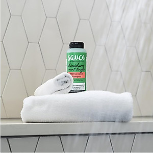 SAUCE BEAUTY Intense Repair Shampoo - Chimichurri Mint Tingle Hair Repair Shampoo - Hydrating Shampoo for Damaged Hair - Paraben and Sulfate-Free Hair Shampoo With Argan & Peppermint Oil (10 Fl Oz)