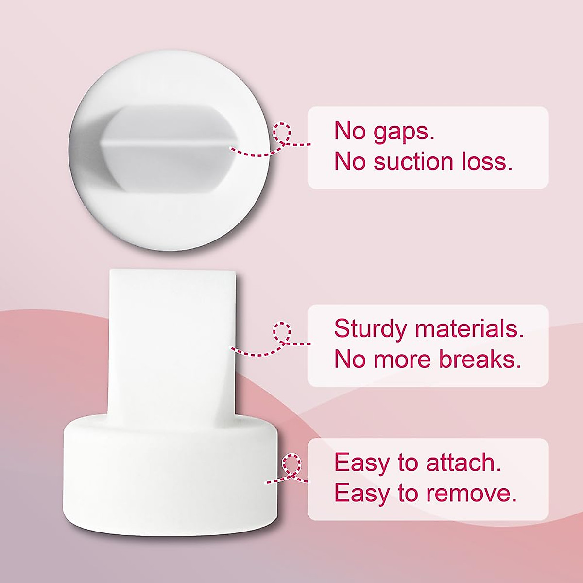 Nenesupply Duckbill Valves Compatible with Spectra Pump Parts Compatible with Spectra S2 S1 9 Plus Breast Pump Replace Spectra Valves and Spectra S2 Accessories