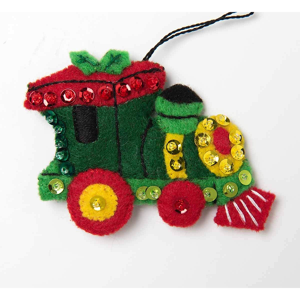 Bucilla Felt Applique Ornament Kit, 2.5" x 2.5", Christmas Minis