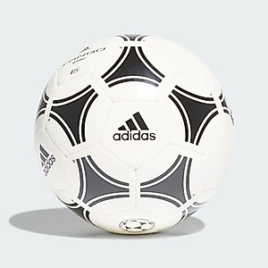 adidas Unisex-Adult Tango Glider Soccer Ball, White/Black, 5
