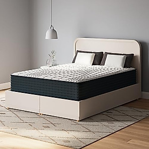 Signature Design by Ashley Hybrid 1200 12 Inch Firm Moisture Wicking Mattress with Charcoal-Infused Gel Memory Foam and Edge Support for Pressure Relief and Temperature Regulating, Queen
