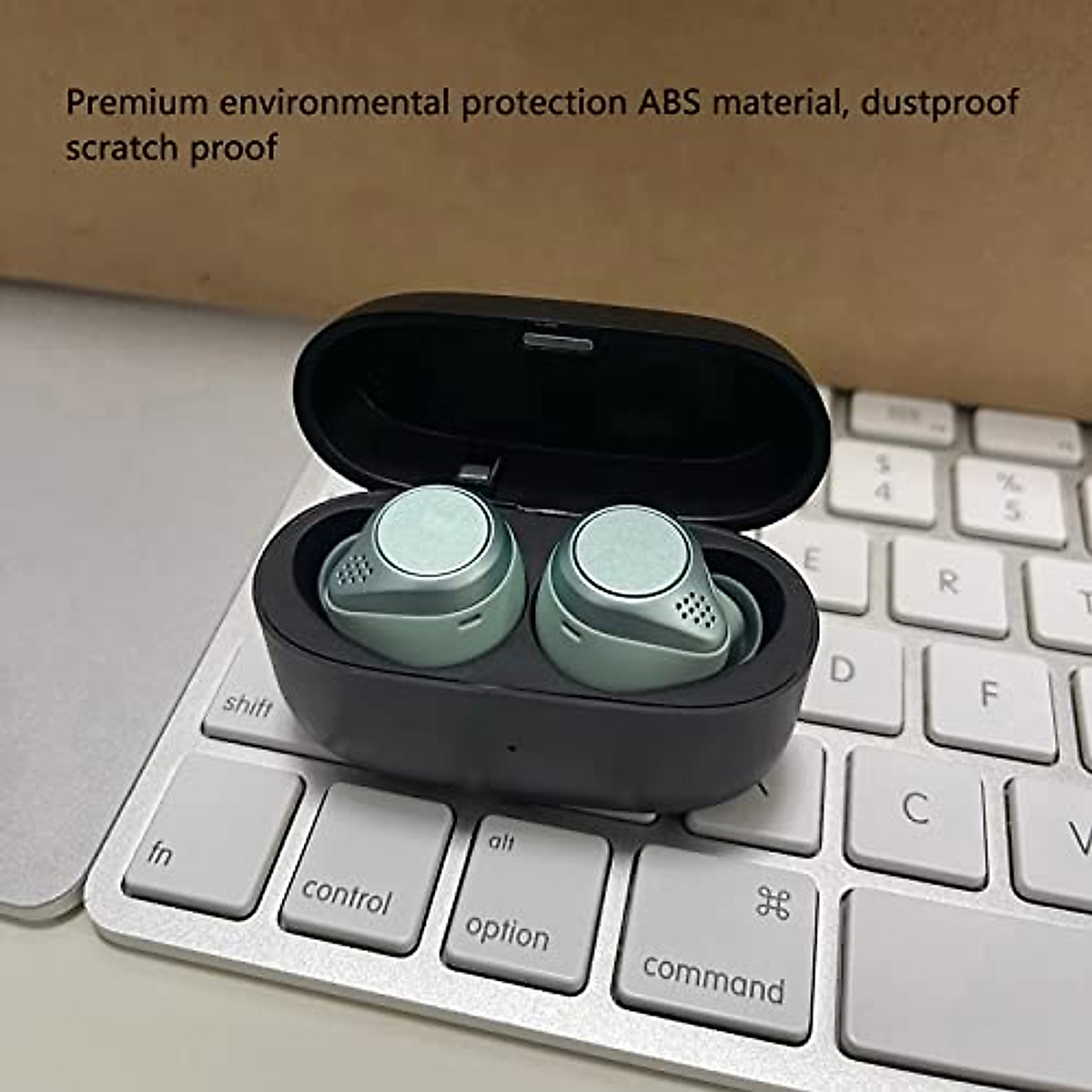 Earbuds Charging Case Box for Jabra Elite 75t, 700mAh Battery Capacity, Wireless Bluetooth Earphone Replacement Accessories for Jabra Elite Active 75t