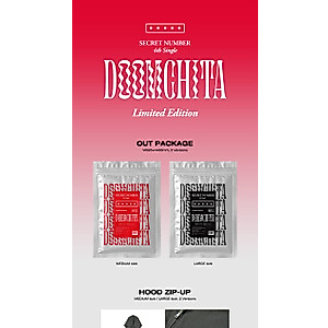 SECRET NUMBER DOOMCHITA 4th Single Album Medium Version CD+1p Poster+Hood Zip-Up+1ea Pin Badge+128p PhotoBook+1p Polaroid+1ea Message Card+2p PhotoCard+1p Folding Poster On Pack+Tracking Sealed