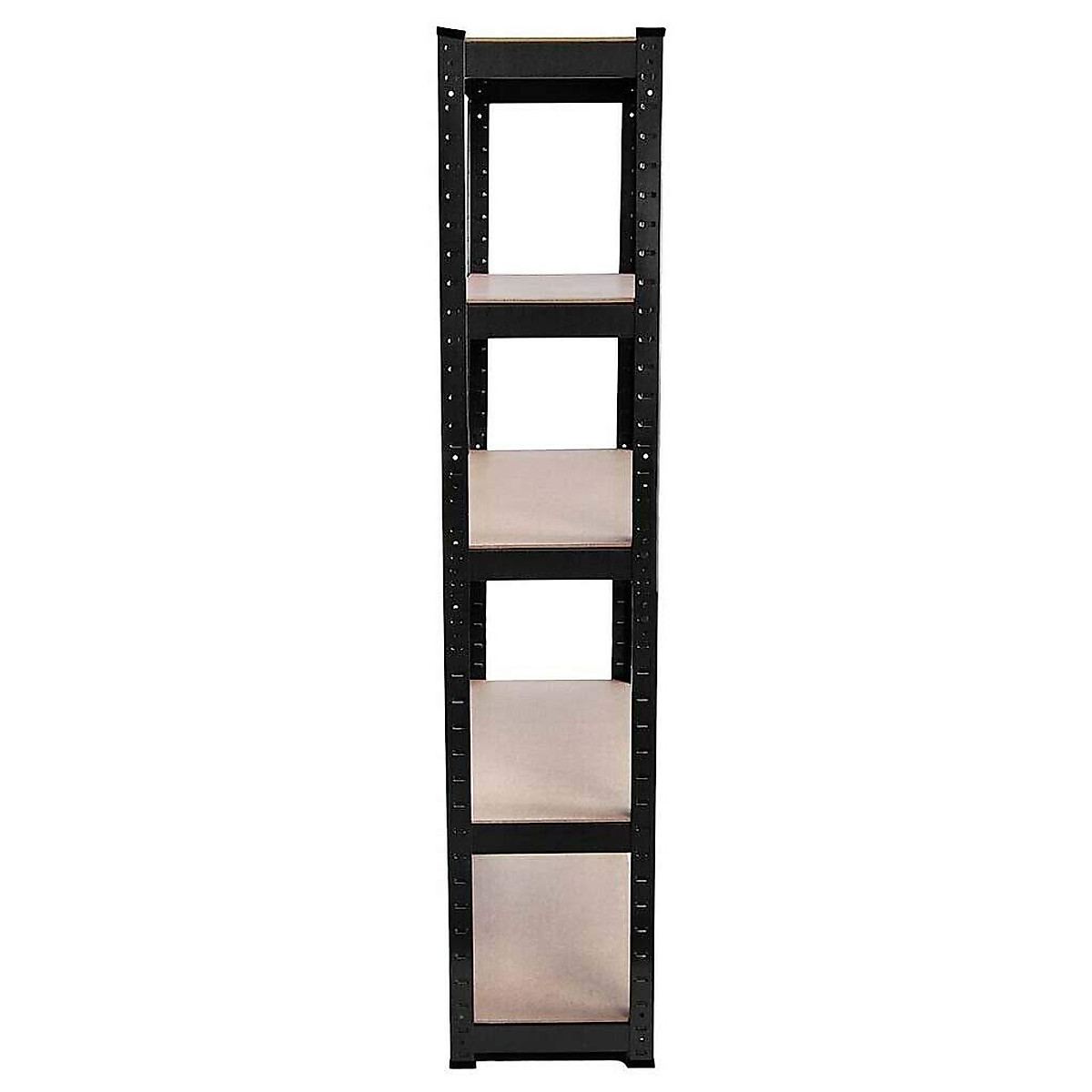 5 Shelf Adjustable Storage Shelving Unit, 59 Inch Tall Heavy Duty Garage Shelf with Boltless System, Metal Multi-Use Storage Shelving for Industrial Workshop / Garage, 1930LBS Total Capacity