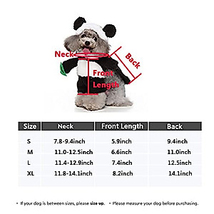 FLAdorepet Christmas Dog Costume Santa Claus Suit Cape Pet Cat Xmas Hat/Santa Claus Gives The Gifts (Medium, Red)