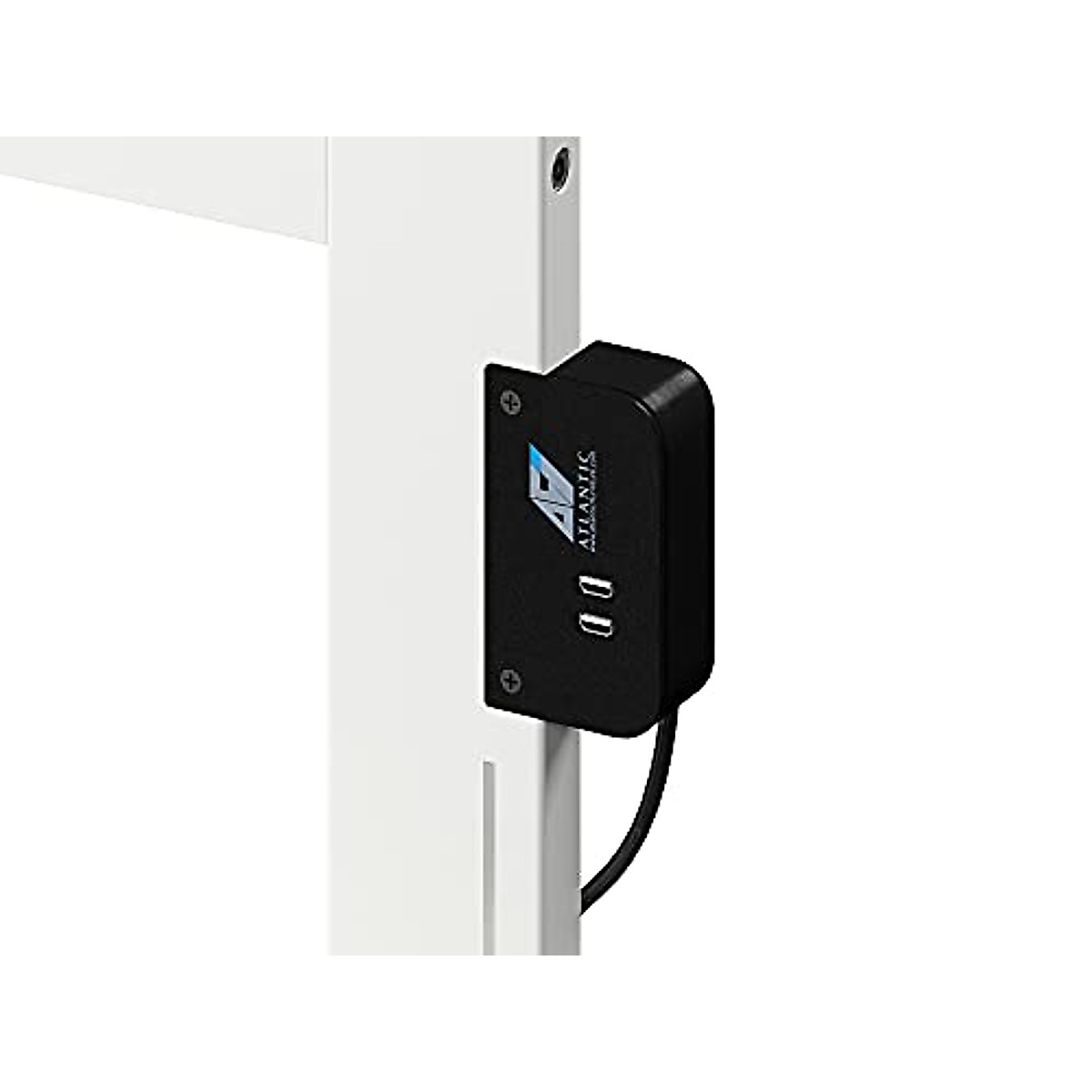 AFI Westbrook Staircase Bunk Twin Over Twin with Turbo Charger and Urban Bed Drawers in White