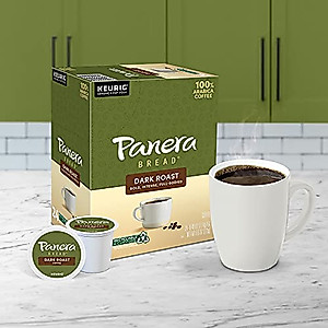 Panera Bread Dark Roast Coffee, Keurig Single Serve K-Cup Pods, 96 Count