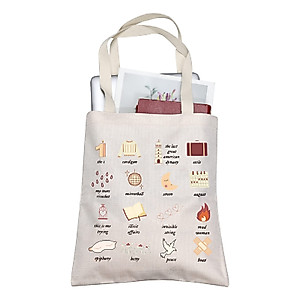 TOBGB Album Inspired Gift Singer Fan Gifts All Album Name Tote Bag Singer Merchandise Music Lover Tote Bag (Peace Tote)