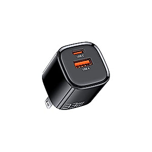 Mcdodo USB C Charger,33W USB C Fast Charger Block Mini Size Dual USB-C and USB-A GaN Charger Type C Fast Charging Block Power Adapter for iPhone 14/14 Pro/14 Pro Max/13, iPad pro,Samsung 22