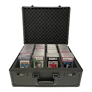 SLAB-SAFE XL: The Ultimate Graded Sports Trading Card Storage Solution for Baseball, Basketball, Football, and Hockey, TCG Cards and more. Your Go-To Card Storage, Carrying, and Travel Case.