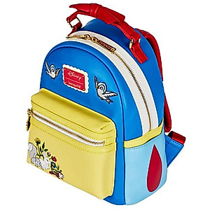 Loungefly Disney Snow White Cosplay Bow Handle Womens Double Strap Shoulder Bag Purse