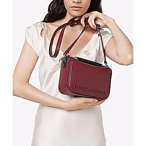 Marc Jacobs The Softbox 20 Vachetta Red With Silver Hardware Pebbled Leather Women's Shoulder Bag