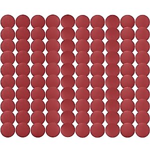 S SATC Premium PSA Sanding Discs 6 Inch 100 PCS 60 80 120 180 240 320 400 600 800 1000 Grit Aluminum Oxide Self Stick Adhesive Sanding Discs for Random Orbital Sander and Belt Disc Sander