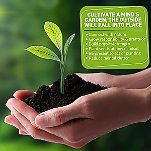 Indoor Garden Tools for Gardening - KiiZYS 12-Piece Small Gardening Tools Set - Indoor Gardening Gifts for Women - Mini Gardening Hand Tools