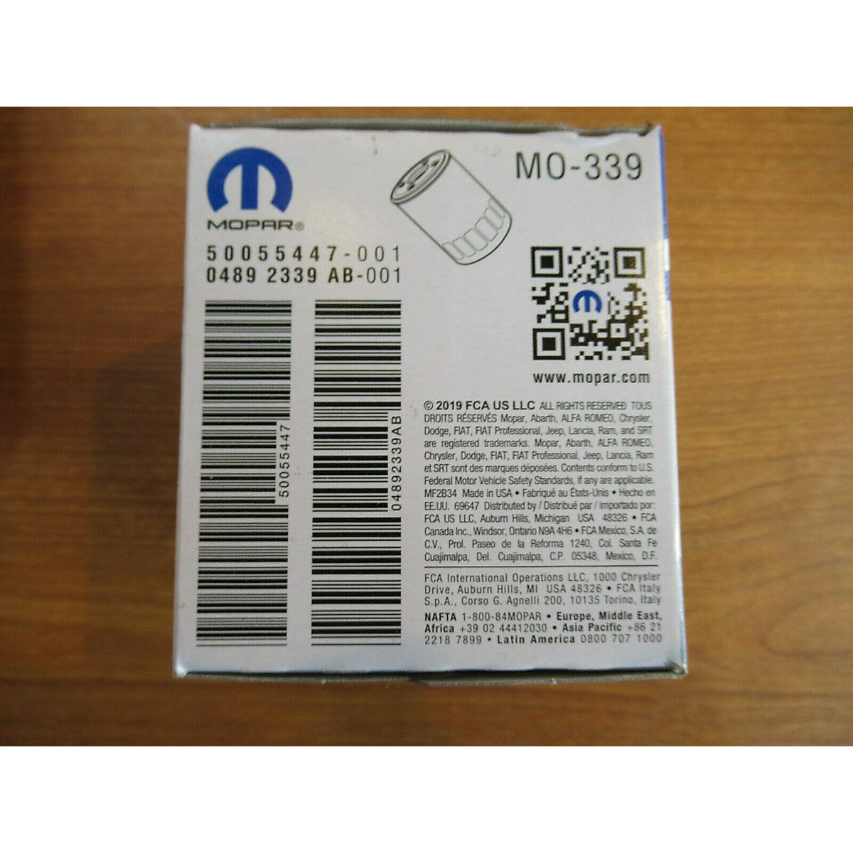 Dodge Ram 1500 5.7L Hemi Mopar MaxPro 5w20 Oil & Filter Change Kit OEM