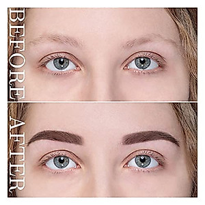 Boobeen Eyebrow Pencil Waterproof, Long Lasting Eye Brow Definer Pen, Multi-purpose Eye Liner Pen, Natural Matte Eyebrow Makeup