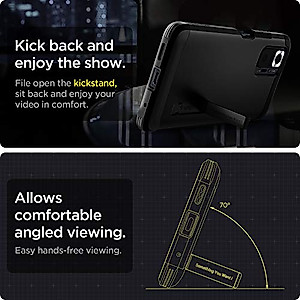 Spigen Tough Armor [Extreme Protection Tech] Designed for Redmi Note 10 Pro Case/Designed for Redmi Note 10 Pro Max Case (2021) - Black