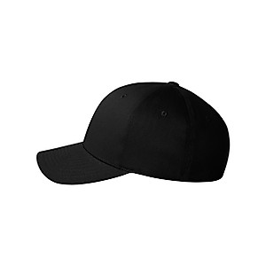 Flexfit 2-Pack Premium Original Cotton Twill Fitted Hat Black
