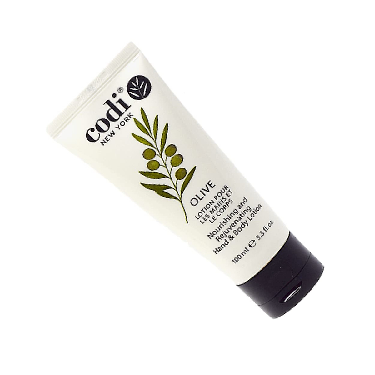 Codi Olive Lotion nourishing and rejuvenating HAND & BODY LOTION 3.3 oz - 3 TUBES