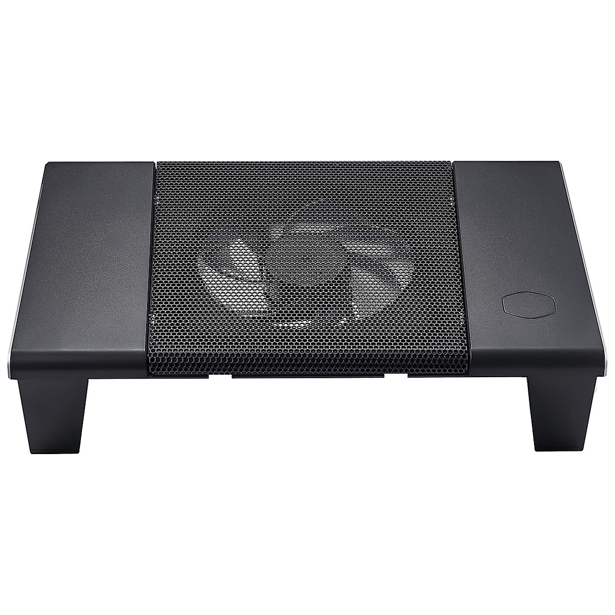 Cooler Master NotePal Connect Stand Network Devices Cooling Solution, Metal Mesh, SickleFlow 120 Reverse Edition Fan, and USB Connectivity