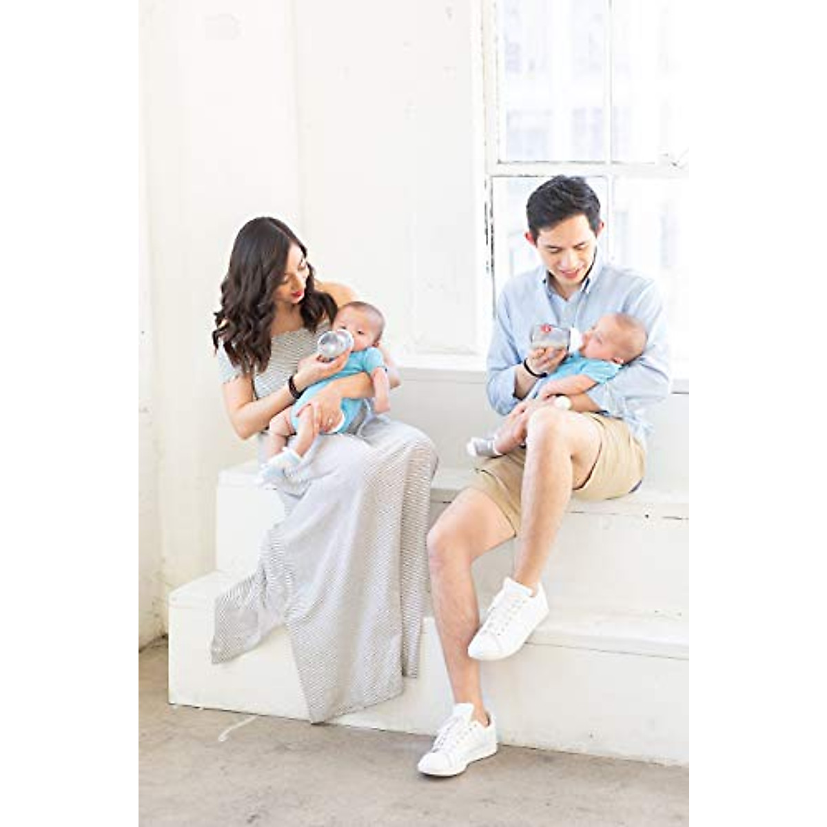 Joovy Boob Naturally Nood Bottle Nipples Featuring Ultra-Strong Silicone with Bumps to Mimic Mom and Available in 5 Flows - Compatible with Joovy Boob Bottle Line (Stage 1)