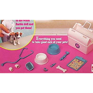 1996 Barbie Pet Doctor with dogs and cat (adorable pets magically wiggle-waggle when you pet them)