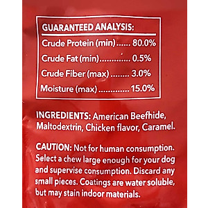 Pet Factory American Beefhide Chips Dog Chew Treats - Chicken Flavor, 22 oz