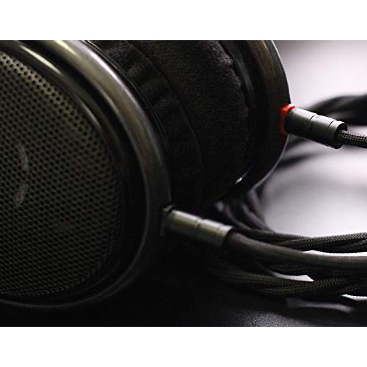 KK Cable H-PW WM1A/1Z, NW-ZX300A, PHA-2A 4.4MM Male Balanced for HD580, HD600, HD650 etc. Headphones Replacement Cable, Audio Upgrade Cable. (1.5M/4.9ft)