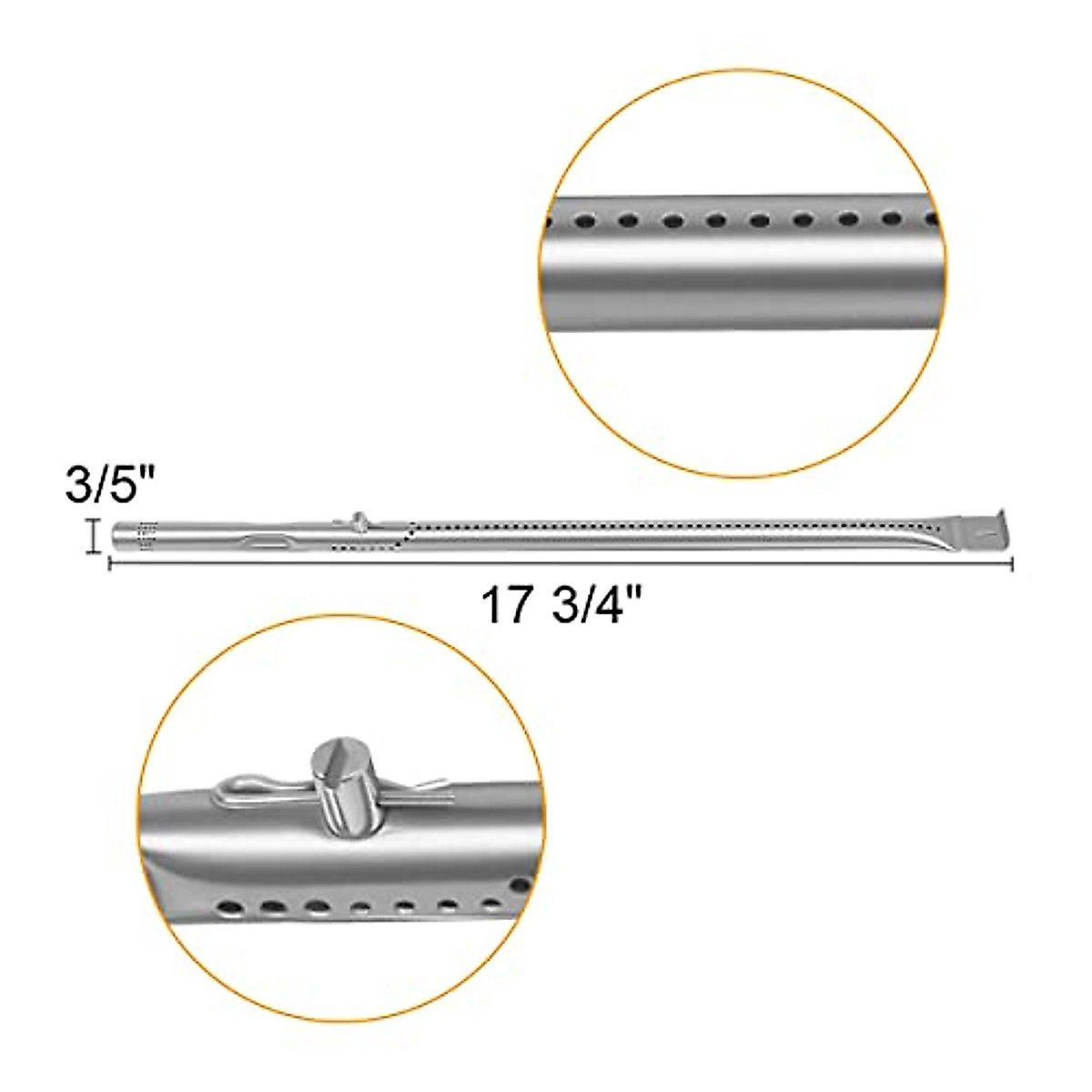Grilling Corner Repair Kit for Charbroil Performance 475 4 Burner 463347017,463361017,463673017,463376217,463275517, 463243518, 463244819, 463625217, 470-5200-W1, G470-0004-W1, Liquid Propane Grills