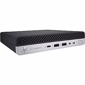 HP EliteDesk 800 G5 Mini (Latest Generation) Intel Core i5-9500 9th Gen (Six Core, 3.0Ghz) 8GB DDR4 RAM 256GB PCIe SSD Intel AC WiFi Windows 10 Professional (Renewed)