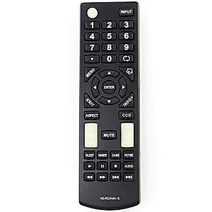 NS-RC4NA-16 Replacement Remote fit for Insignia TV NS-24D420NA16 NS-28D220NA16 NS-32D220NA16 NS-32D420NA16 NS-39D220NA16 NS-43D420NA16 NS-50D420MX16 NS-50D420NA16 NS-50D421NA16 NS-55D420NA16