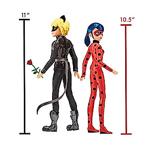 Miraculous Ladybug & Cat Noir Movie 2-Pack Deluxe Giftset, Movie Accessory