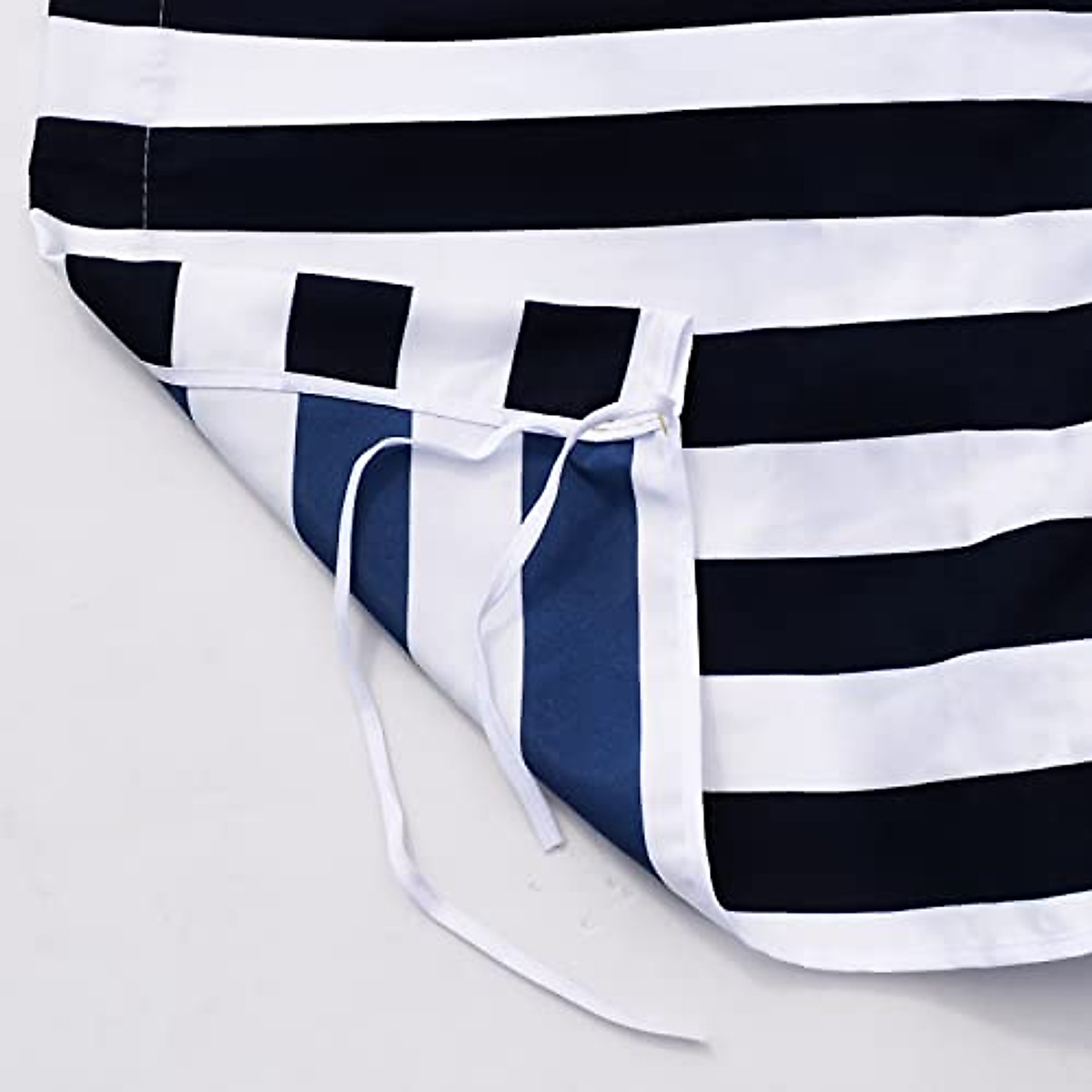 YardGrow 18' L x 8.2' W Pergola Replacement Canopy Universal Pergola Canopy Replacement Top Cover for Pergola Structure (Blue with White)