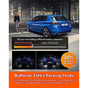 Vantrue N4 Pro 3 Channel 4K WiFi Dash Cam, STARVIS 2 IMX678 Night Vision, 4K+1080P+1080P Front Inside and Rear Triple Car Camera, Voice Control, GPS, 4K HDR, 24 Hours Parking Mode, Support 512GB Max