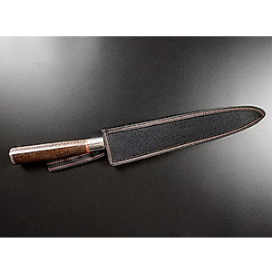 Aibote Nylon Knife Sheath Cover Case Holder Protector for Yanagiba Sujihiki Slicer Japanese Sushi Knives Chef Accessories (10 inch)