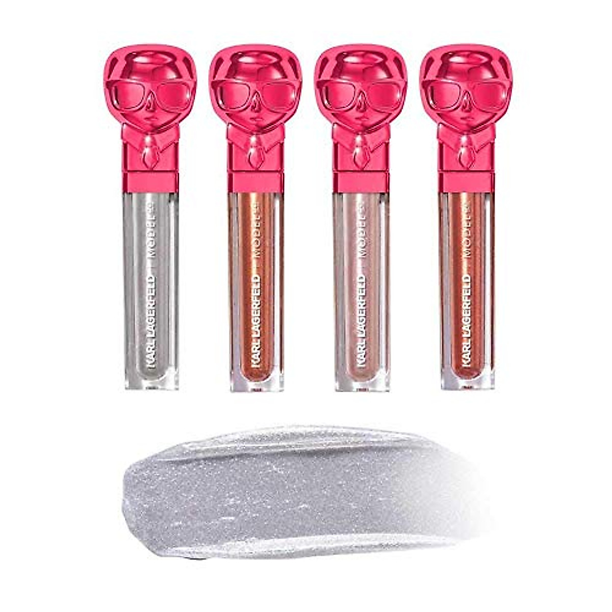 KARL LAGERFELD + MODELCO Kiss Me Karl Lip Lights Top Coat Camera Flash