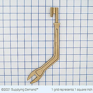 Supplying Demand 82651 Brass Construction 2-in-1 Water Meter Box Key and Wrench