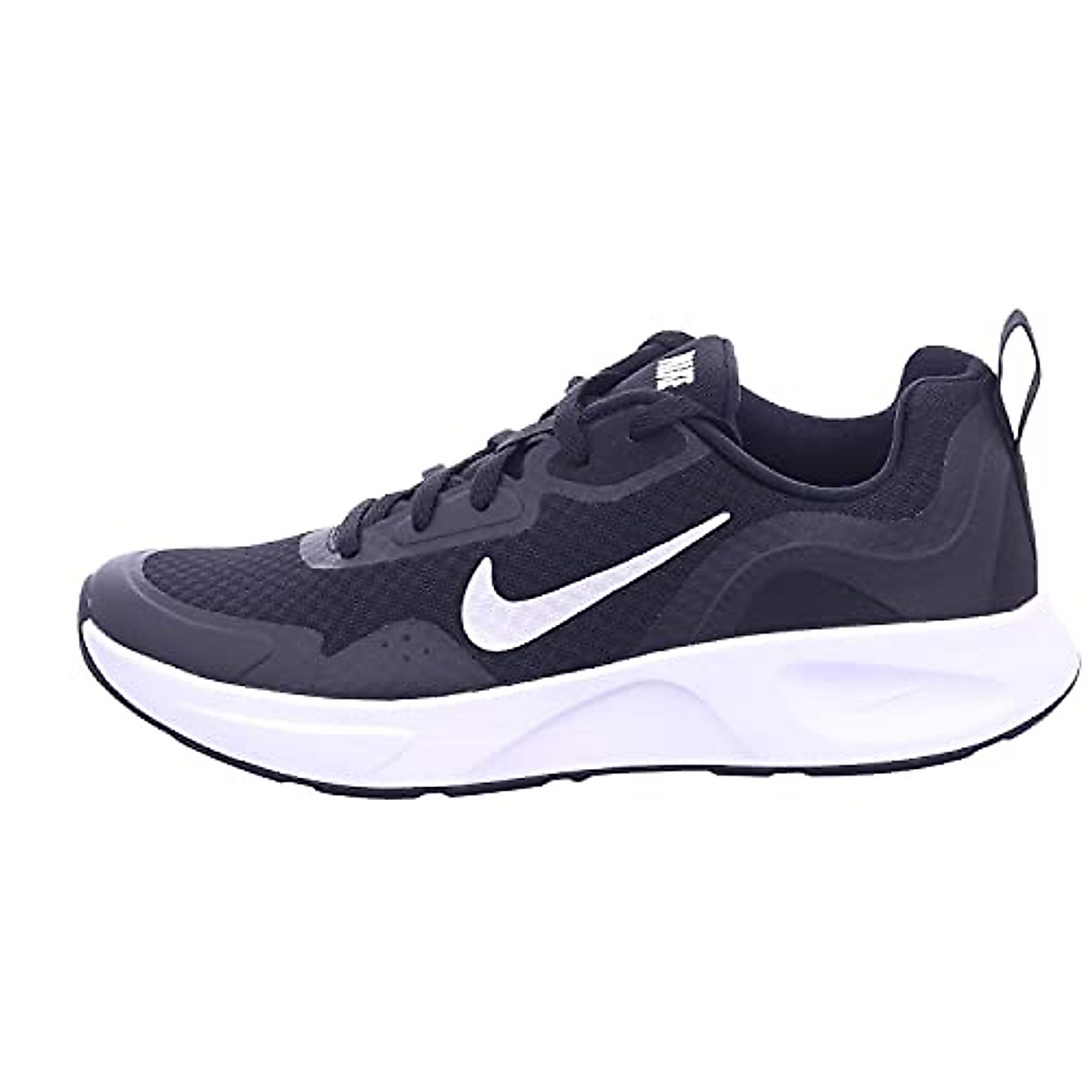 Nike Women's WMNS WEARALLDAY Running Shoe, Black White, 5.5 UK