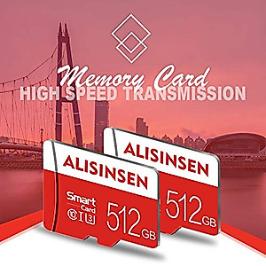 512GB Micro SD Card Class 10 SDXC Memory Card High Speed Flash Cards with Adapter for Android Phones/PC/Computer/Camera
