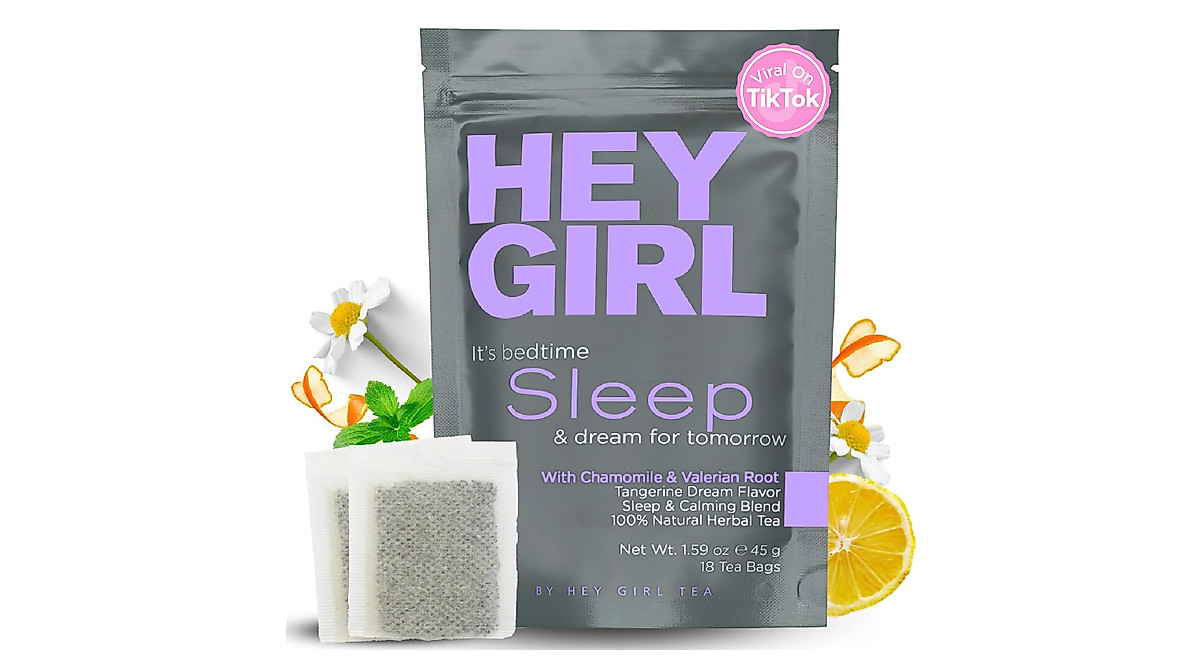 Sleep Tea for Bedtime - Relaxing Herbal Tea with Valerian & Chamomile