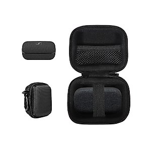 Alltravel Earbuds Case Compatible with Sennheiser Momentum True Wireless 3, 2, 1 Earbuds (Black)