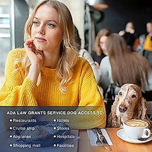 Leash King 1.25" Double-Sided ESA Dog Tag with 1.3" Solid Quick Clip– Easily Attach to Collar, Harness, Vest – Entirely Surgical Stainless Steel – PVD Gold