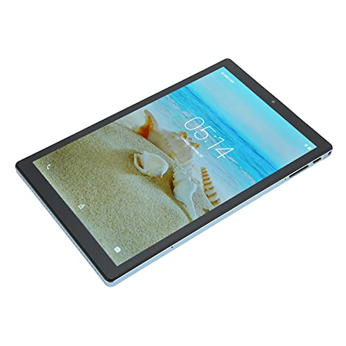 Naroote 10 Inch Tablet, HD Tablet 4GB RAM 64GB ROM Dual Speakers 100‑240V IPS Screen Travel 3G (US Plug)