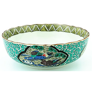 Kutani Ware K4-392 Oshiri Pot No. 5.8