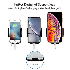 Ailun Car Phone Mount Air Vent Cellphone Holder Cradle 2Pack Universal for iPhone 14/13/12/11/11 Pro/11 Pro Max/X Xs XR Xs Max and More Smartphones Black