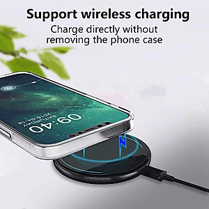 for Samsung Galaxy S20 Case Silicone，Clear Samsung S20 5G Phone Case Speck, Ultra Slim 0.3mm Soft Shockproof Protective Glitter Cute Phone Cover for Women Green (Black)