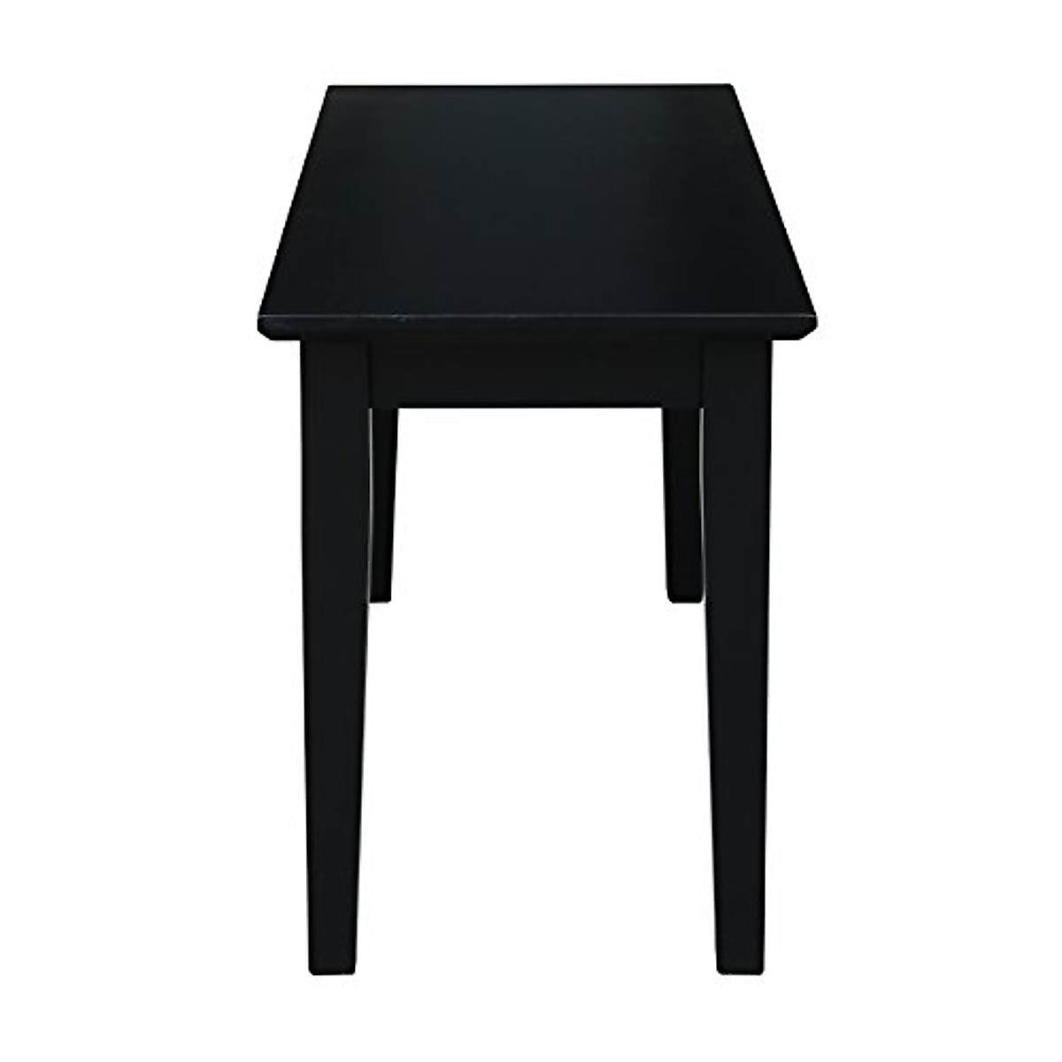 International Concepts Shaker Styled Bench RTA, Black